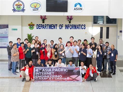 Departemen Teknik Informatika Fakultas Teknik Unhas Menjadi Host Asia Pacific Internet