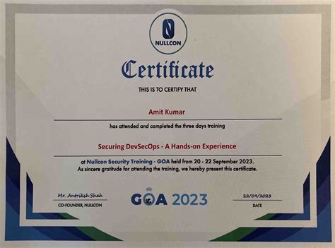 Amit Kumar On Linkedin Nullconfgoa Devsecops Cybersecurity Conferencerecap