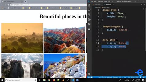 Css Working With Display Values Youtube