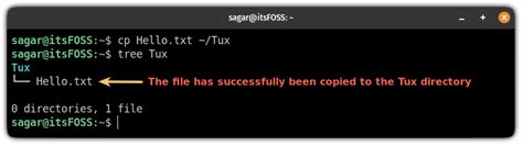 Copy Files And Directories In Linux Command Line