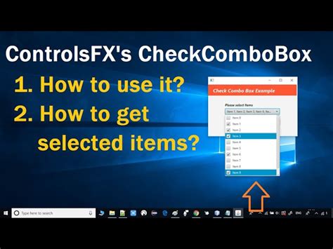 Java Javafx Combobox With Checkboxes Stack Overflow