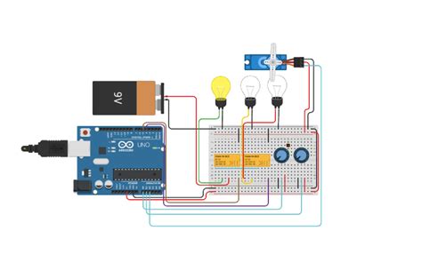 Circuit Design Circuito Semáforo Tinkercad