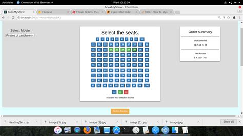 Github At193bookmyshow Clone Hey There This Is Movie Booking Site