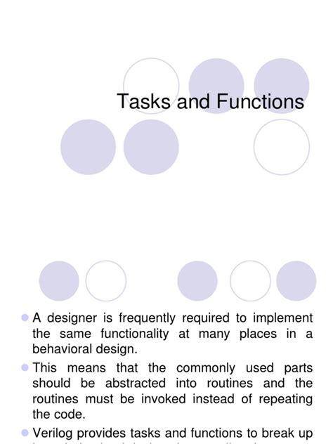 Tasks And Functions Pdf Parameter Computer Programming Subroutine