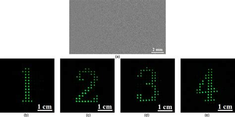 A Calculated Phase Only Fresnel Hologram And B E Are The Download Scientific Diagram