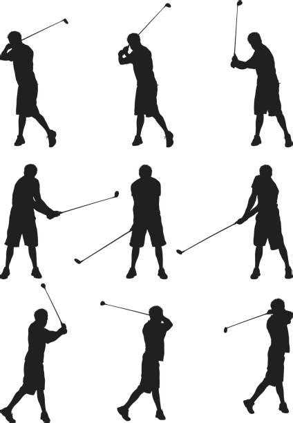 1300 Golf Swing Clip Art Stock Illustrations Royalty Free Vector