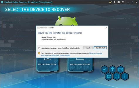 Data Recovery Is Minitool Android Mobile Recovery Really Free