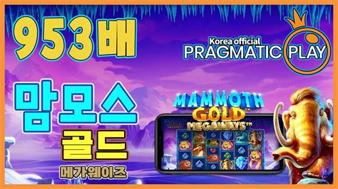 프라그마틱 슬롯 맘모스 골드 메가웨이즈 정품 슬롯 리플레이 고배당 하이라이트 🎰 Youtube