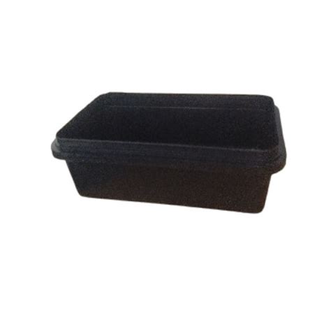 Rectangular Plastic Container With Lid Color Black At Best Price In