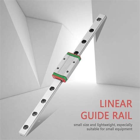 Mm Linear Guide Rail Linear Slide Rail Mm Width With Sliding Block Lightweight Small