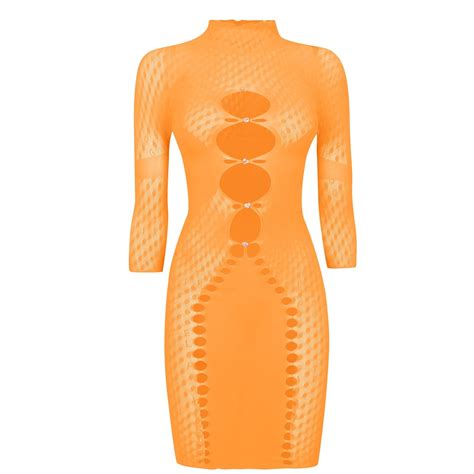 Poster Girl Pandora Dress Women Tangerine Flannels Fashion Ireland