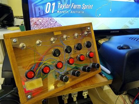 33 Button Box With Rotary Encoders Being There