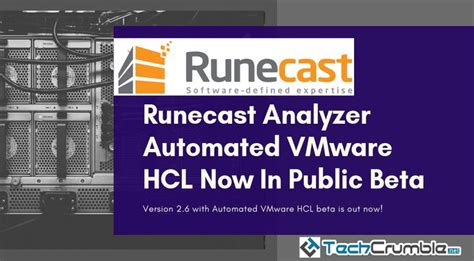 Im Glad To Publish This Post As Runecast Analyzer Automated Vmware Hcl
