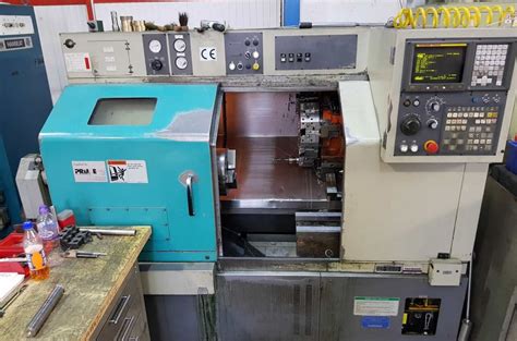 Takisawa Fanuc OT Control Variable Speed TC20 CNC Lathe 2 Axis