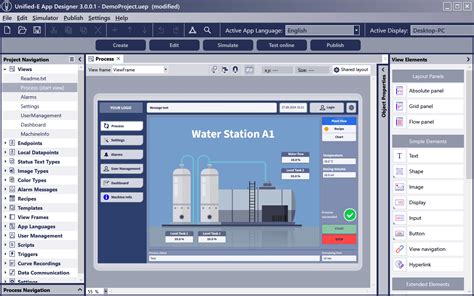 HMI Visualization For PLC And IIoT Industrial HMI Panels