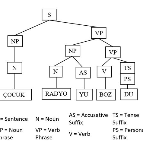 Diagram Of Transitive Verb Sentences Download Scientific Diagram