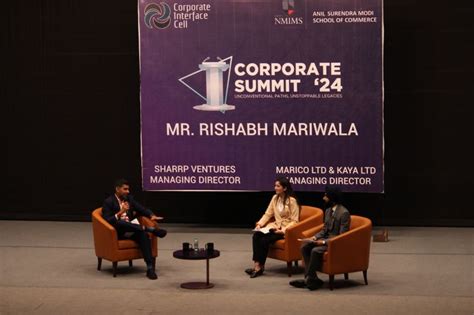 Inderveer Singh Oberoi On Linkedin The Corporate Interface Cell Nmims Successfully Hosted Its