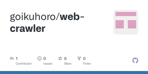 Github Goikuhoro Web Crawler