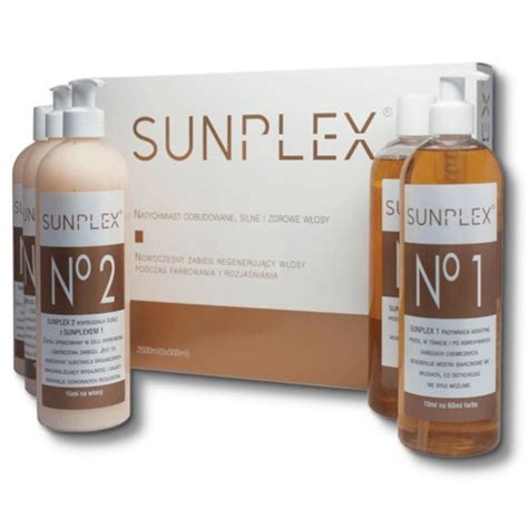 Sunplex Kuracja Regenerująca Włosy Odbudowa Podczas Zabiegów Fryzjerskich 5x500ml Cena I Opinie