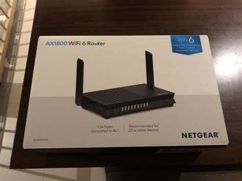 Netgear Ax Wifi Router Rax Computers Tech Parts Accessories Networking On Carousell