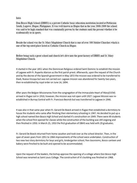 Script Pdf Catholic Church