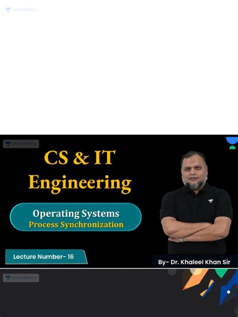Process Synchronization Part Ii With Anno Pdf