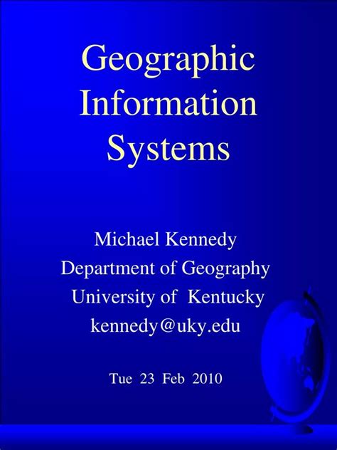PPT Geographic Information Systems PowerPoint Presentation Free Download ID 2091352