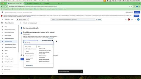 Creating Gcp Service Account For Terraform Authentication And Authorization Youtube