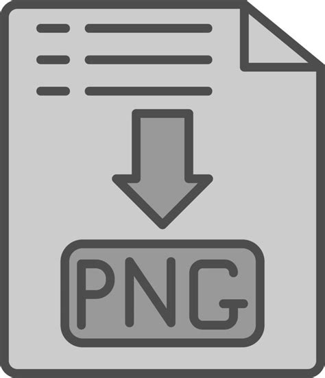 Line Filled Greyscale Icon Design 43680109 Vector Art At Vecteezy