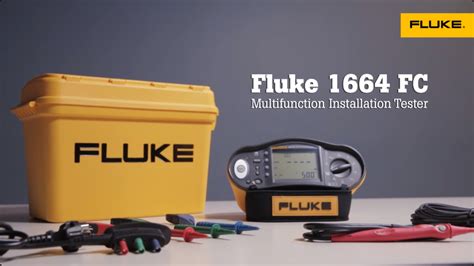 Fluke 1664fc Multifunction Tester And Trutest Advanced Software Promo Kit