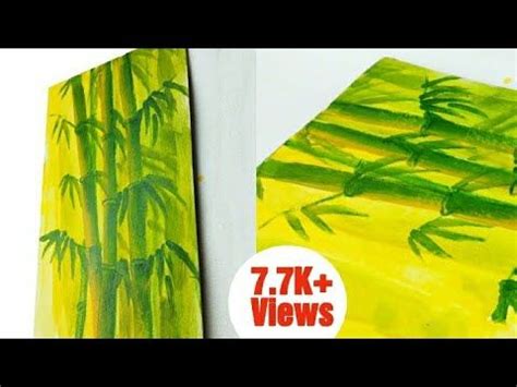 Bamboo Painting How To Draw Bamboo Tree Easy For Beginners Daily Art Painting Art