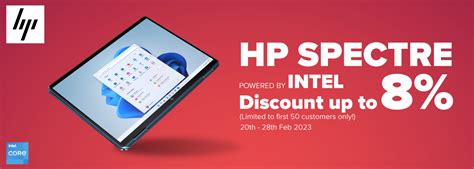 HP Spectre Powered By Intel Harvey Norman Malaysia