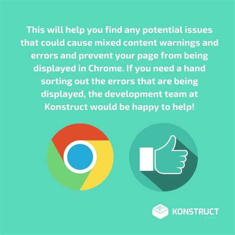 Check For Mixed Content Warnings With Chrome Konstruct Digital