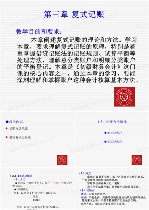 复式记账ppt模板下载 编号lozmberb 熊猫办公