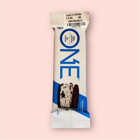 One Barra De Proteína Sabor A Cookies And Cream 60gr