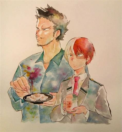 Todoroki Shouto Endeavor Volar