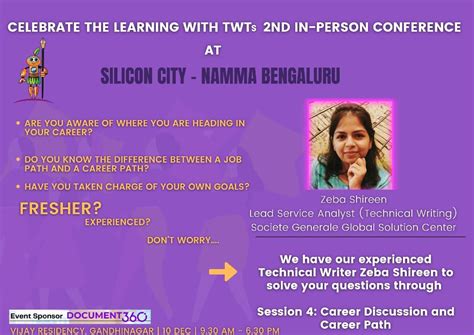 Zeba Shireen On Linkedin Opportunity People Experience Event Writing Cloud Bangalore
