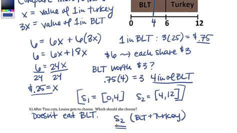 Divider Chooser Method Examples Youtube