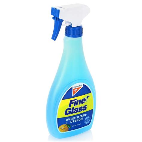 KANGAROO Очиститель стекол ароматизированный "Fine glass", 500ML купить ...