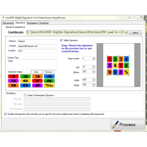 Pdf Digital Signature Tool Software Allows You To Create Digital
