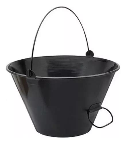 Balde De Metal Para Concreto 10l Paraboni 24050 Cor Preto Mercadolivre