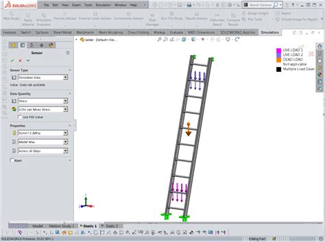 How To Use Load Cases In Solidworks Simulation Engineers Rule