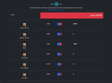 GitHub Mesinkasir Reactpos React Point Of Sale Pos Apps Build With React Digital Calculator Apps