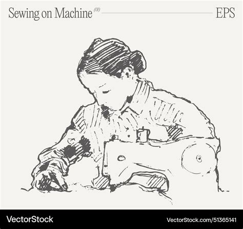 Sewing Machine Vector Images Over 15000