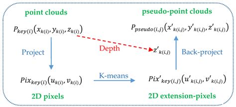 Illustration Of The Pseudo Point Cloud Generation Process With Depth Download Scientific