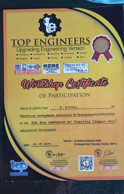 Ezhil Harish On Linkedin Workshop In Iit Research Park Chennai