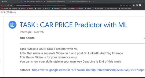 Tisha V On Linkedin Internship Certificate Connections Datascience Internpe
