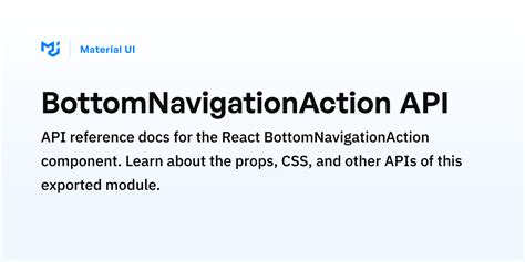 Bottomnavigationaction Api Material Ui Mui 组件库
