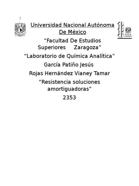 Buffer Ph 4 Pdf Solución Tampón Ph