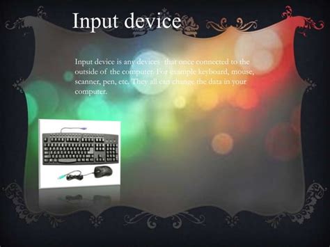 Computer Components Pptx Computer Peripherals Computing